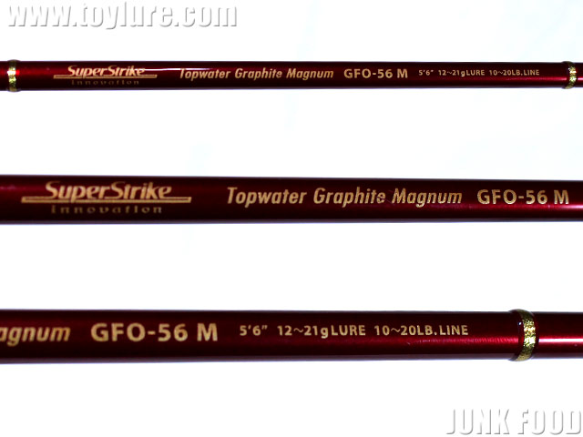 JUNK FOOD item: R-10257 GFO-56M スーパーストライク トップウォーターグラファイトマグナム